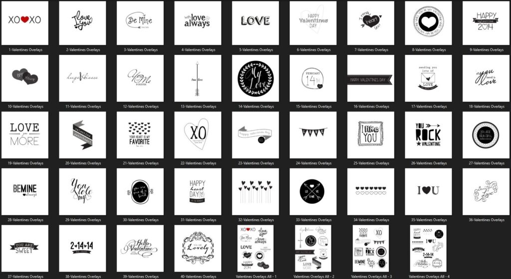 1300+ Watermark Text Overlays PSD Bundle – DGPik