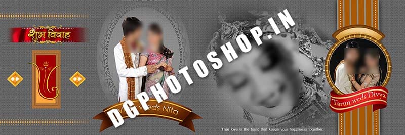 12×36 Wedding Album Covers PSD Pack 06 – DGPik