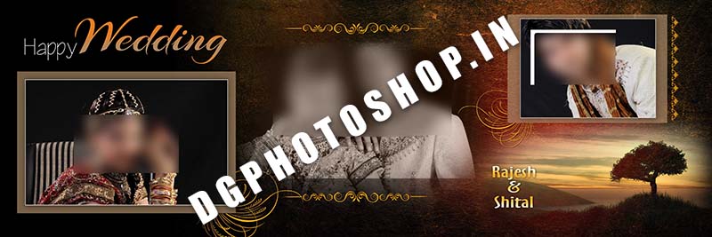 12×36 Wedding Album Covers PSD Pack 01 – DGPik