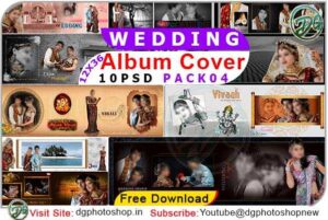 Best 12x36 Wedding Album Covers PSD Pack 04 - DGPik