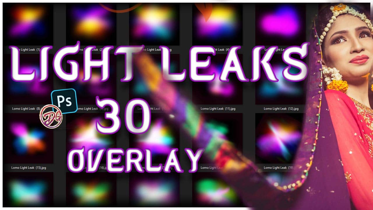 30 Lomo Light Leaks Overlays – DGPik