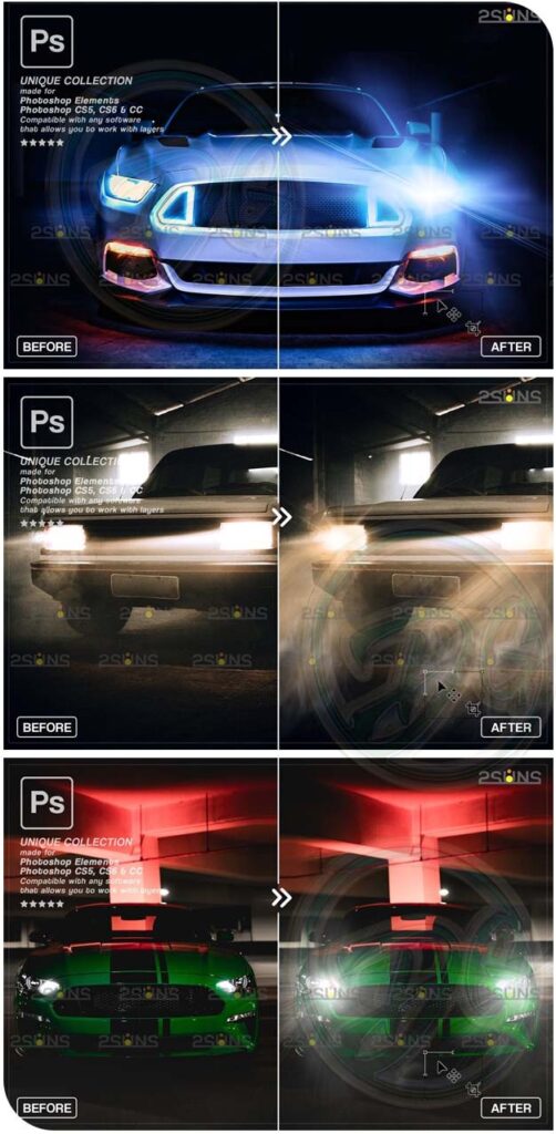Car Headlights Photo Png Overlays - DGPik