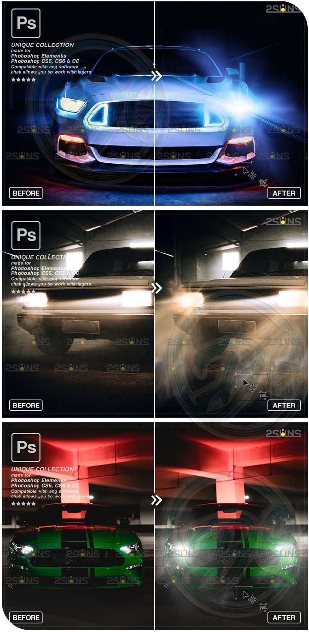 Car Headlights Photo Png Overlays – DGPik