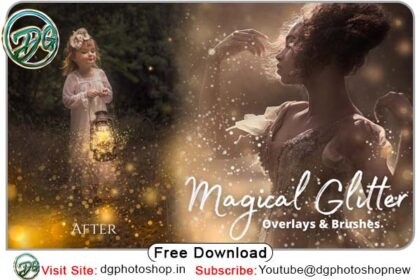 Magical Glitter Photoshop Overlays – DGPik