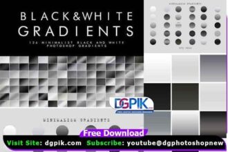 126 Black and White Gradients Free Download – DGPik