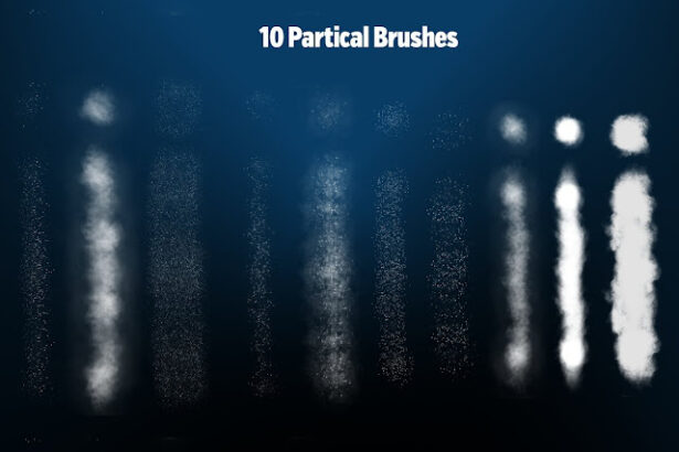 50 Lights Photoshop Brush Set Free Download – DGPik