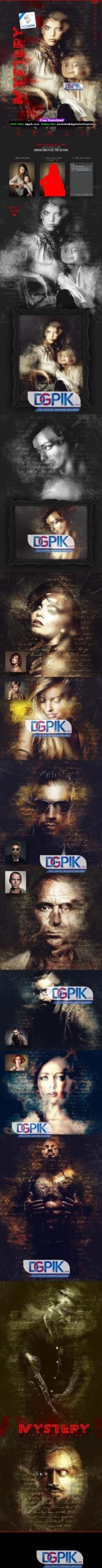 Mystery Effect Photoshop Action – DGPik