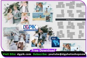 12 Photo Frame Psd Mockup Template - Free Download - DGPik