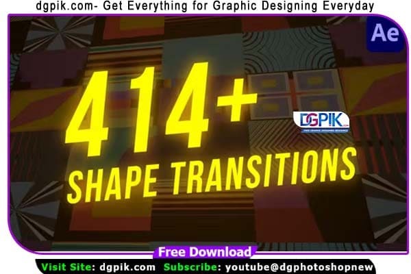 414+ Shape Transitions for After Effects – DGPik 414+ Shape Transitions for After Effects – DGPik