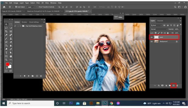 Pencil Stain Effect Photoshop Action – DGPik