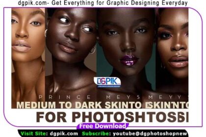 Medium to Dark Skin Tone LUTs For Photoshop – DGPik