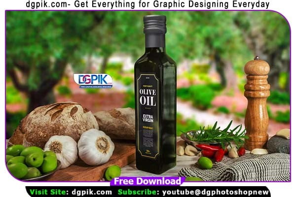 Olive Oil Package Psd Mockup Vol 1 – DGPik