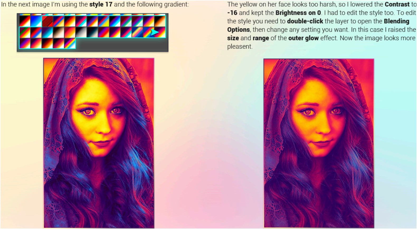Color Gradient Photoshop Action - DGPik