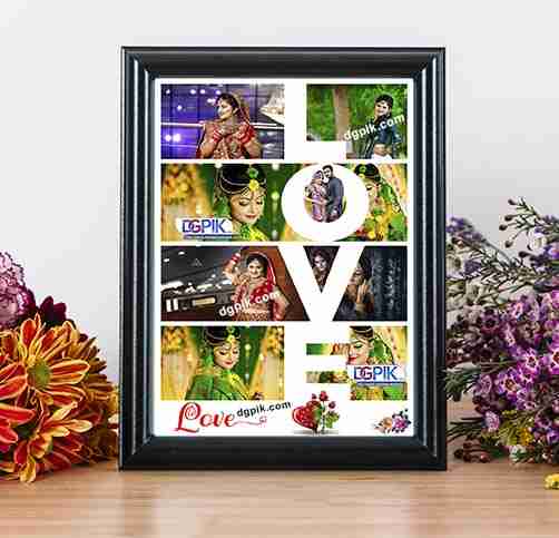 Create Beautiful College Love Frame Psd in Photoshop – DGPik