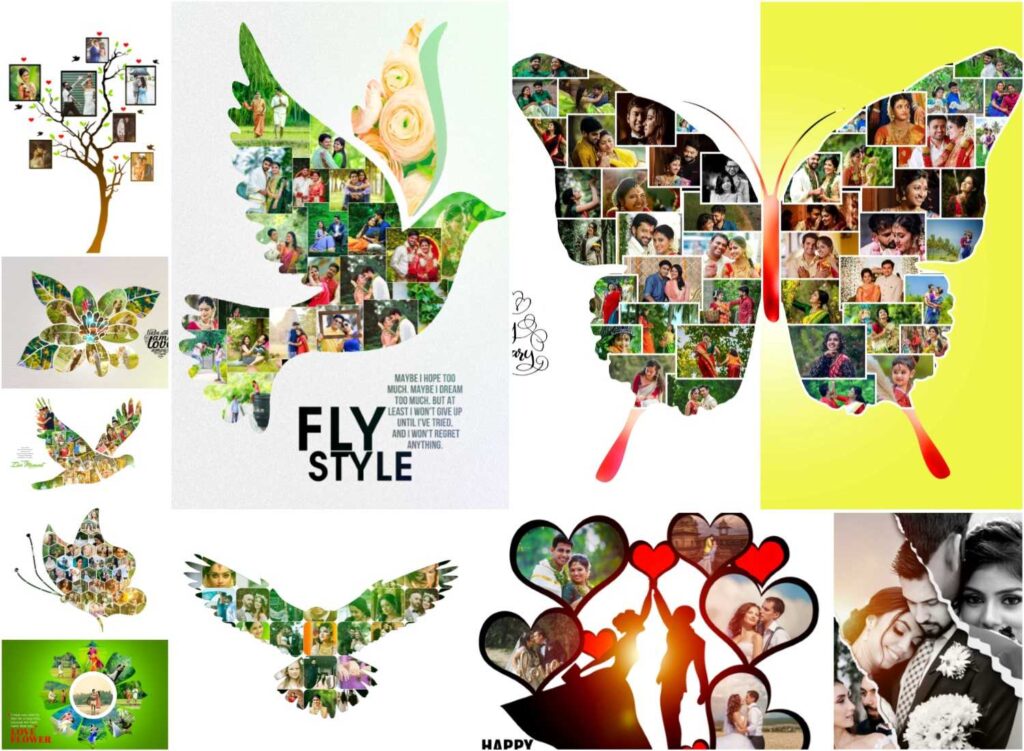 Best Collage Frame PSD Bundle Vol.5 – DGPik